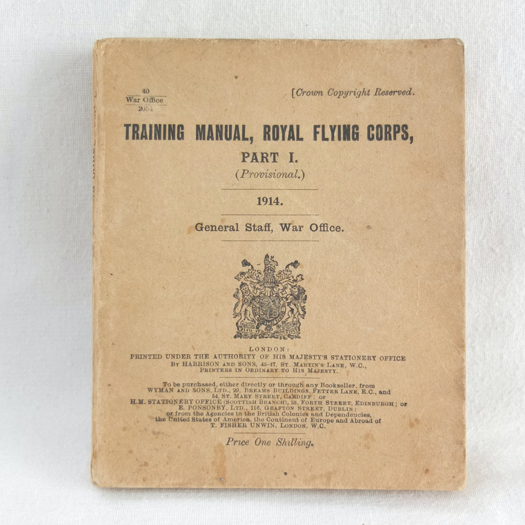 Training Manual Royal Flying Corps (1914) Part I – Compass Library