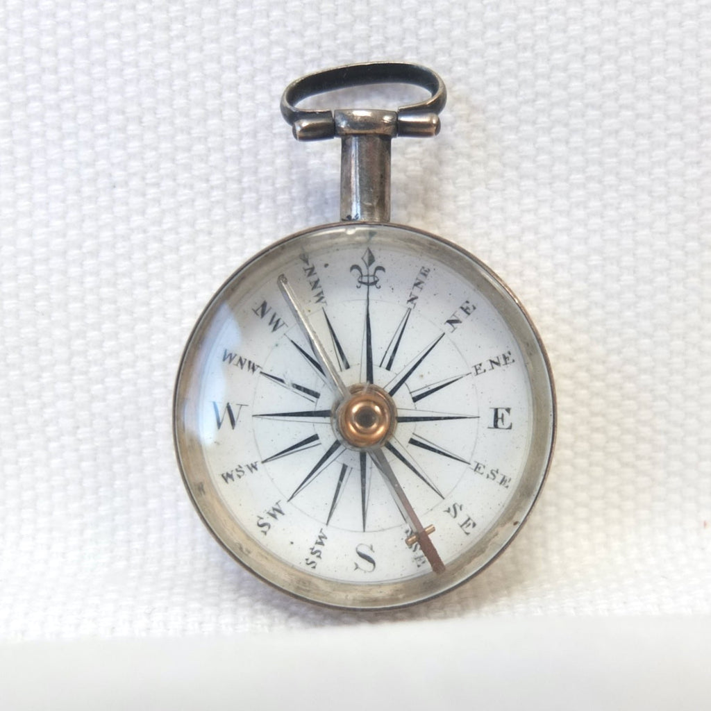 Georgian Silver Pocket Compass c.1815 – Compass Library