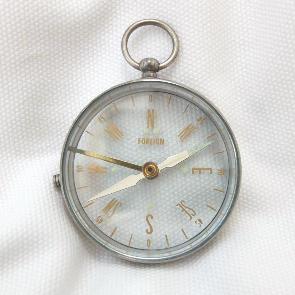 Vintage Japanese Transparent Compass c.1960 – Compass Library