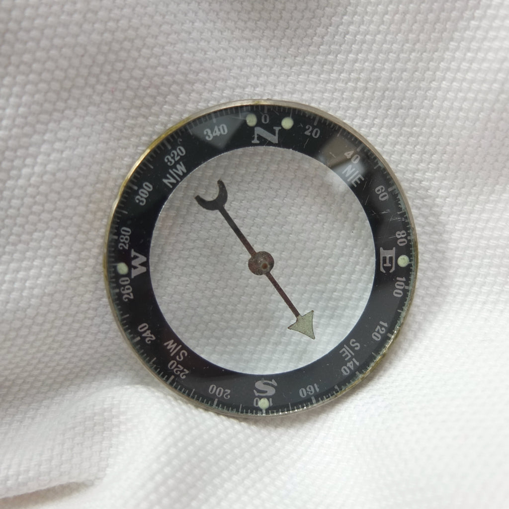Vintage Japanese Transparent Compass c.1950 – Compass Library