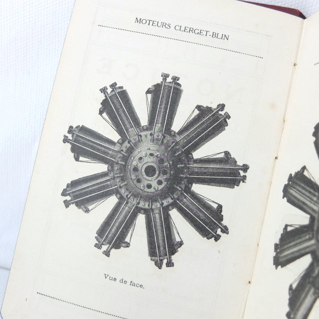 Moteurs Cleget Blin (1915) | Royal Flying Corps Aero Engine Manual ...