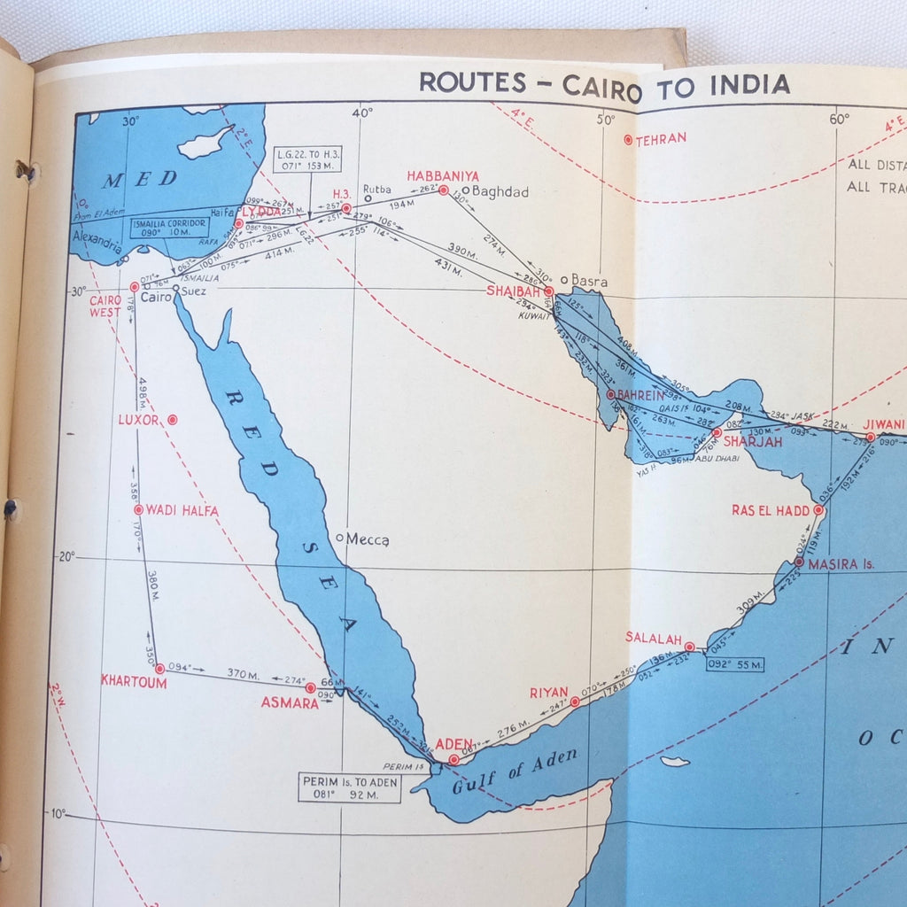 RAF Transport Command Route book - Cairo to Khartoum (1944) – Compass ...