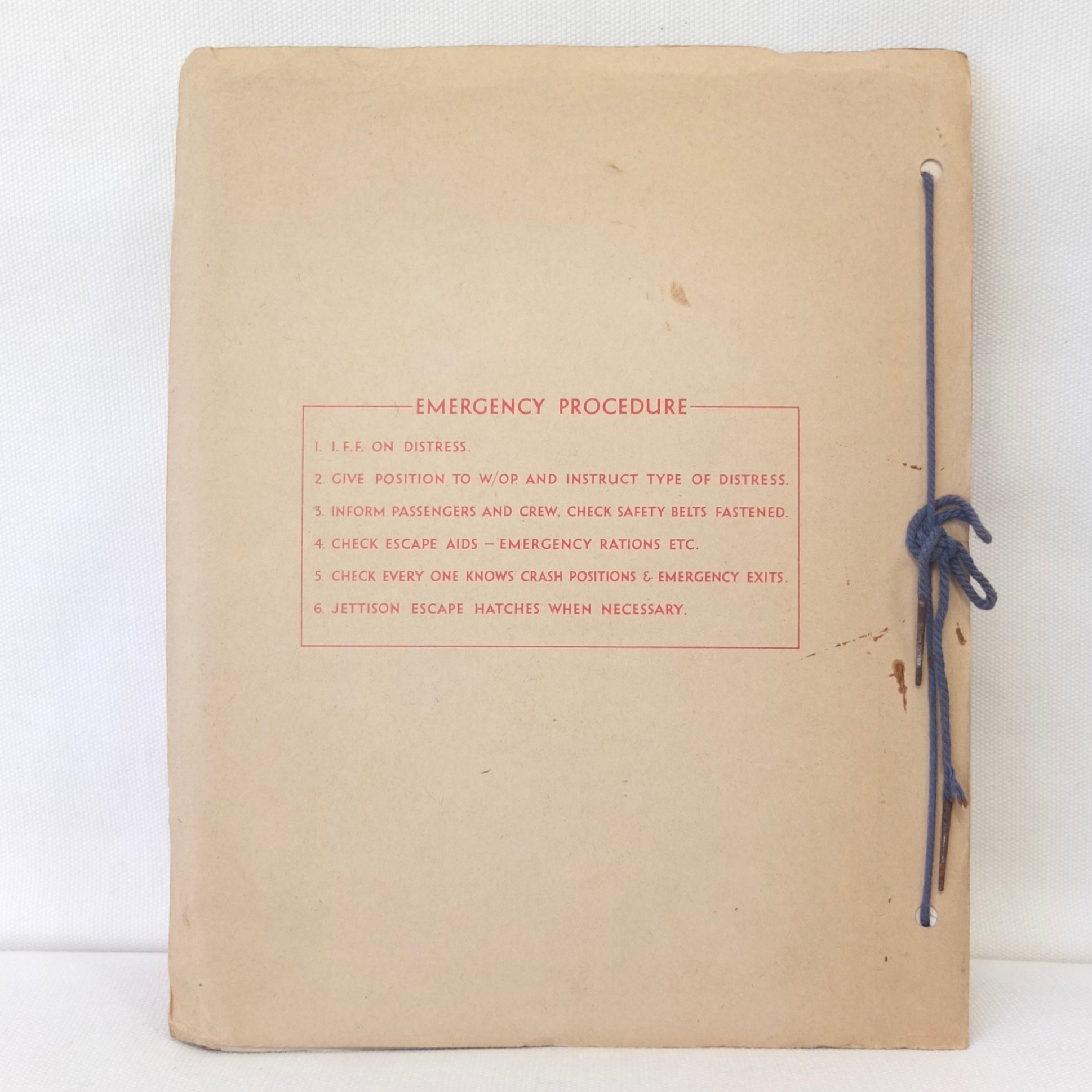 RAF Transport Command Route book No. 1 - UK to Cairo (1944) – Compass ...