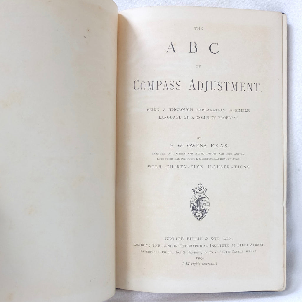 The ABC of Compass Adjustment (1905) | Compass Library