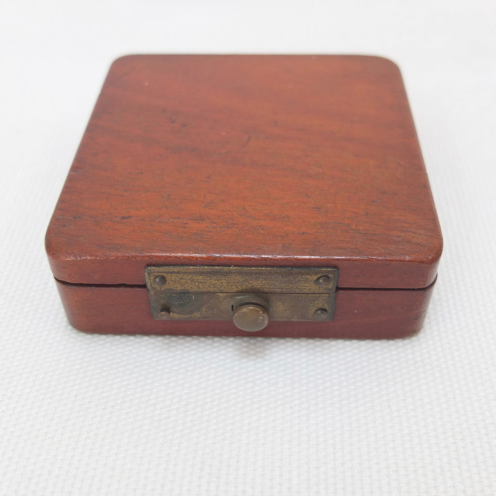 Antique Victorian Wooden Pocket Compass c.1880 | Compass Library