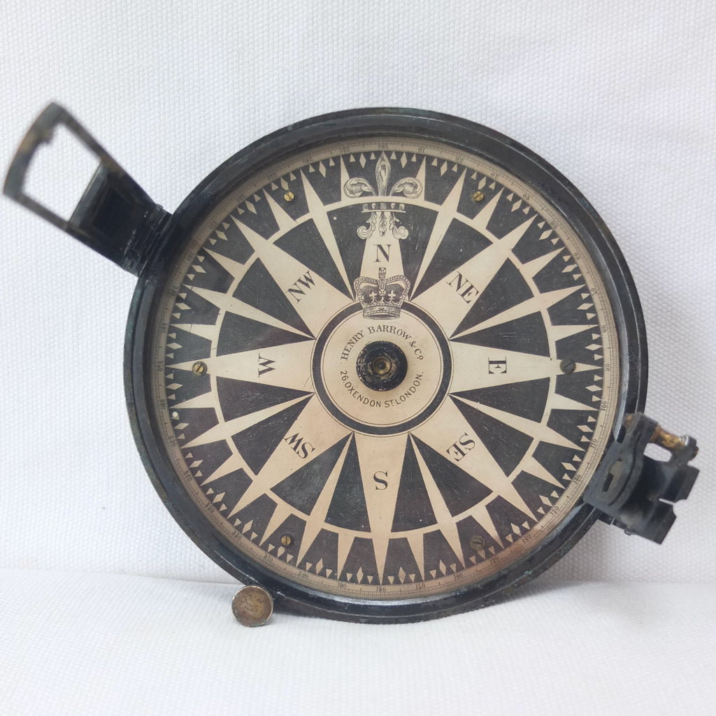Henry Barrow & Co. Admiralty Standard Compass c.1845 – Compass Library