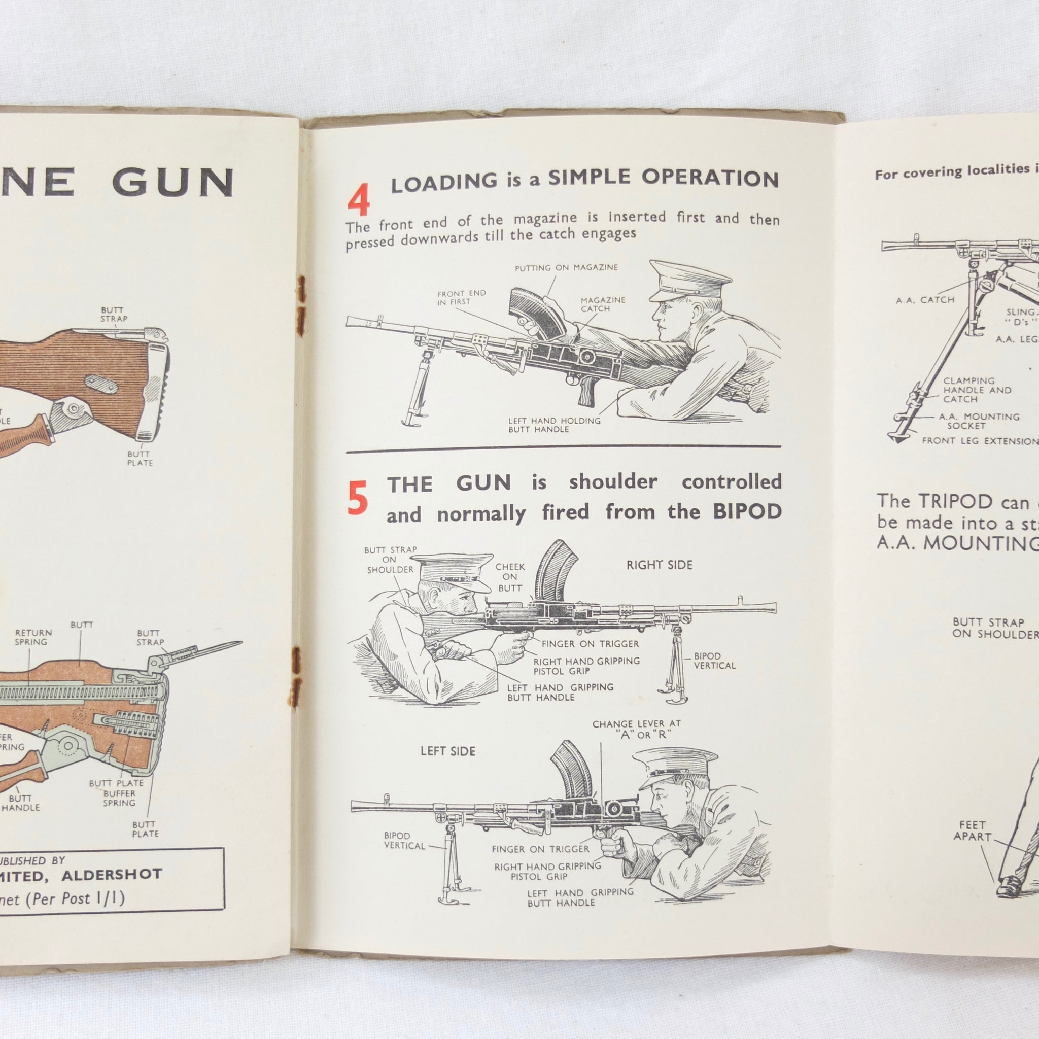 WW2 Bren Gun Manual | Gale & Polden | Compass Library
