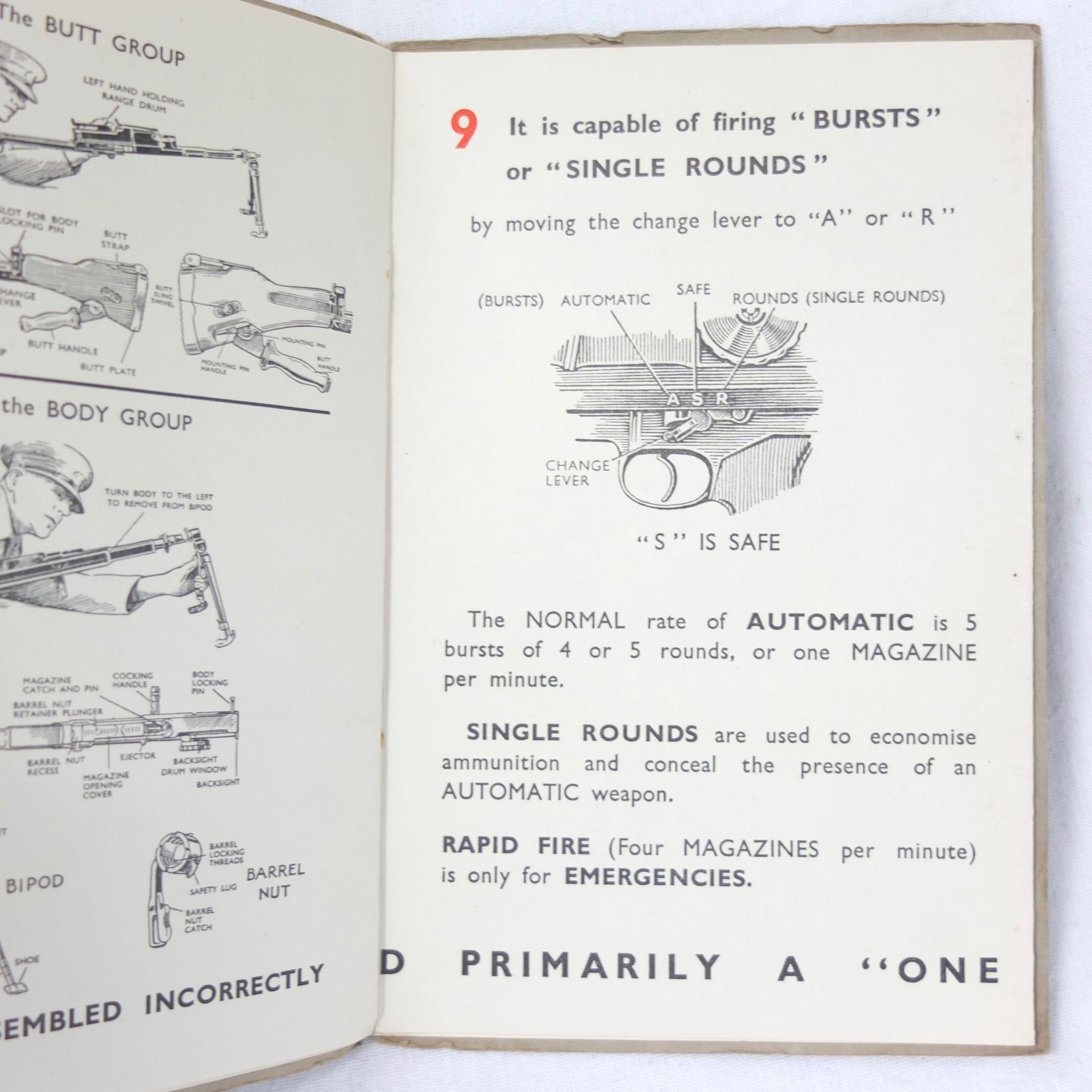 WW2 Bren Gun Manual | Gale & Polden | Compass Library
