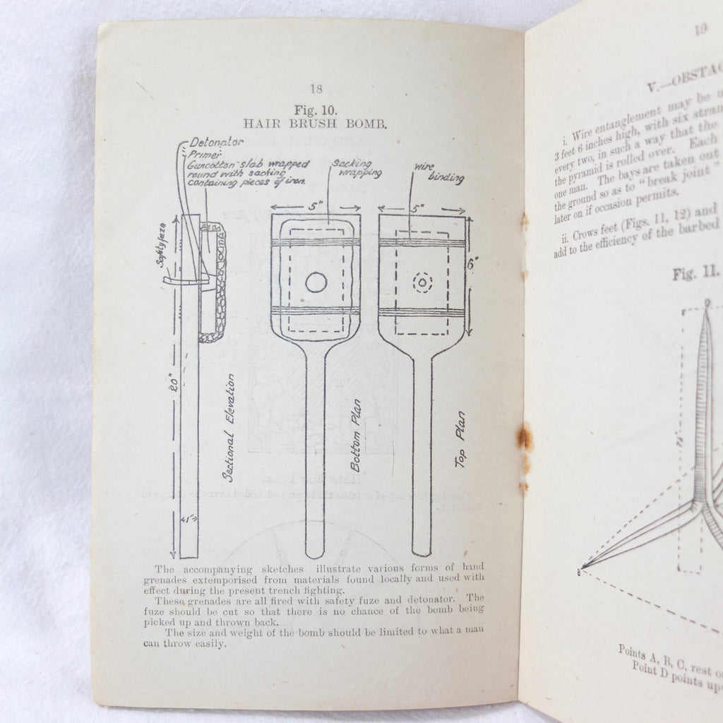 WW1 Trench Warfare Manual | Notes on Field Defences (1914) – Compass ...
