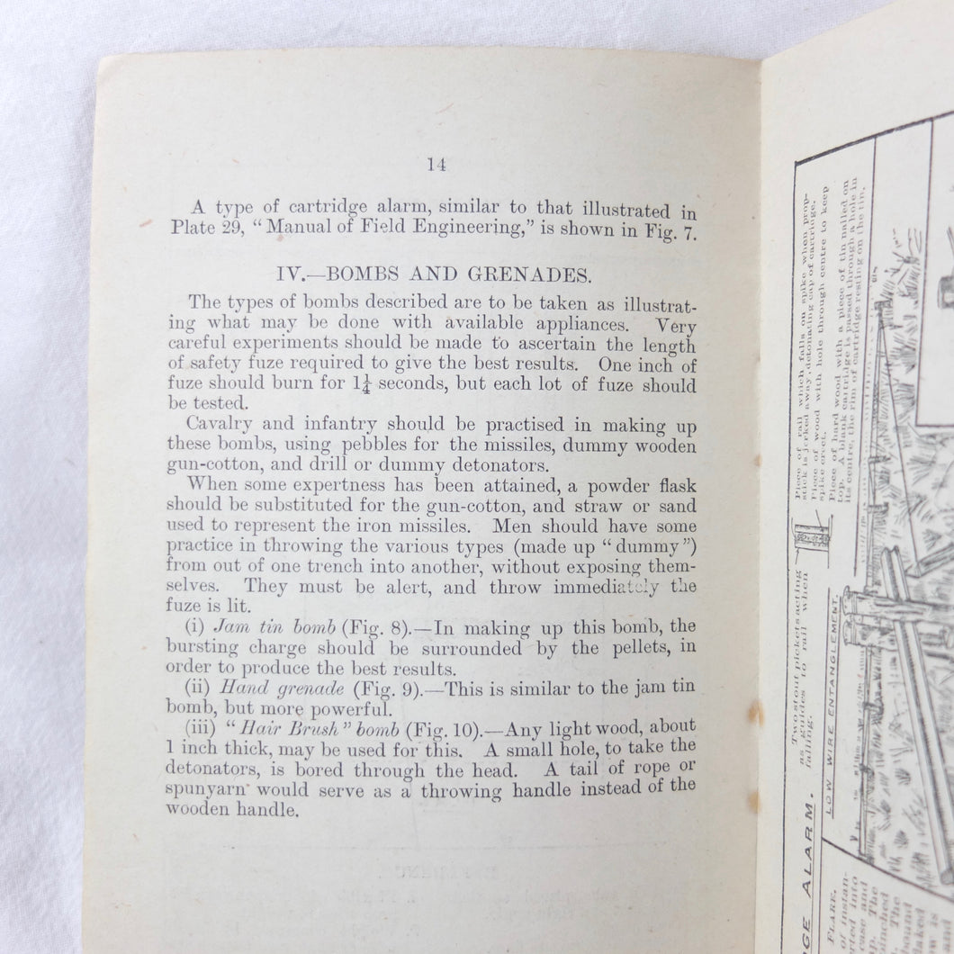 WW1 Trench Warfare Manual | Notes on Field Defences (1914) – Compass ...