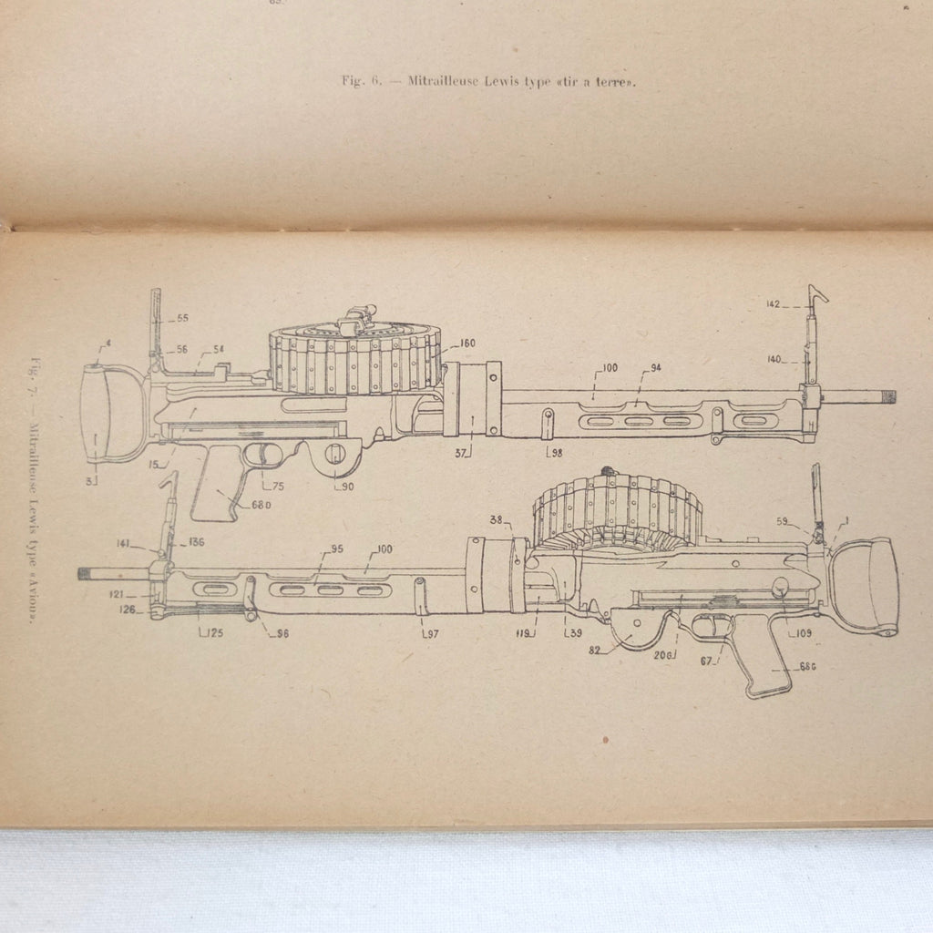 French Lewis Gun Handbook (1925) | Ministere de la Guerre – Compass Library