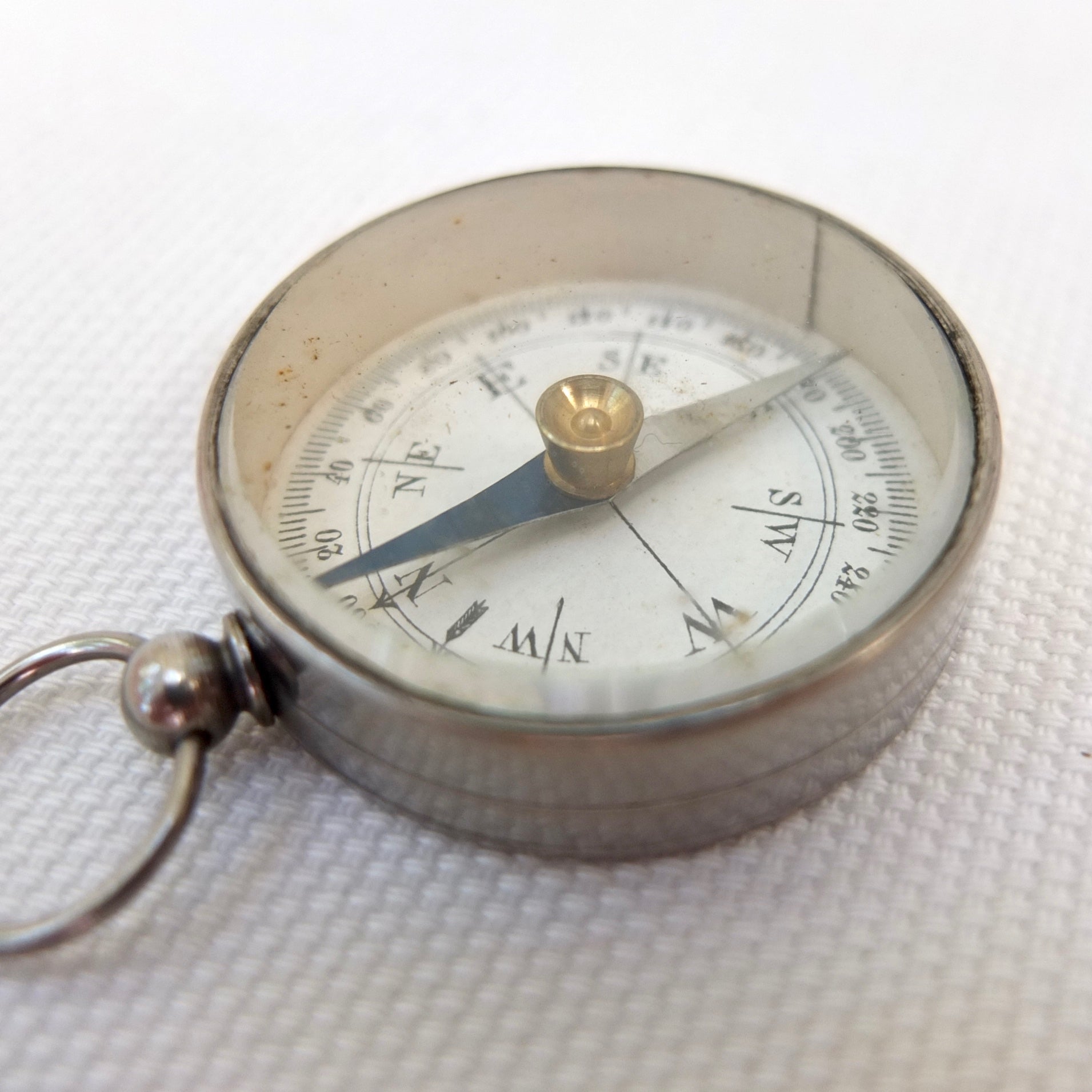 Vintage French Pocket Compass c.1920 – Compass Library