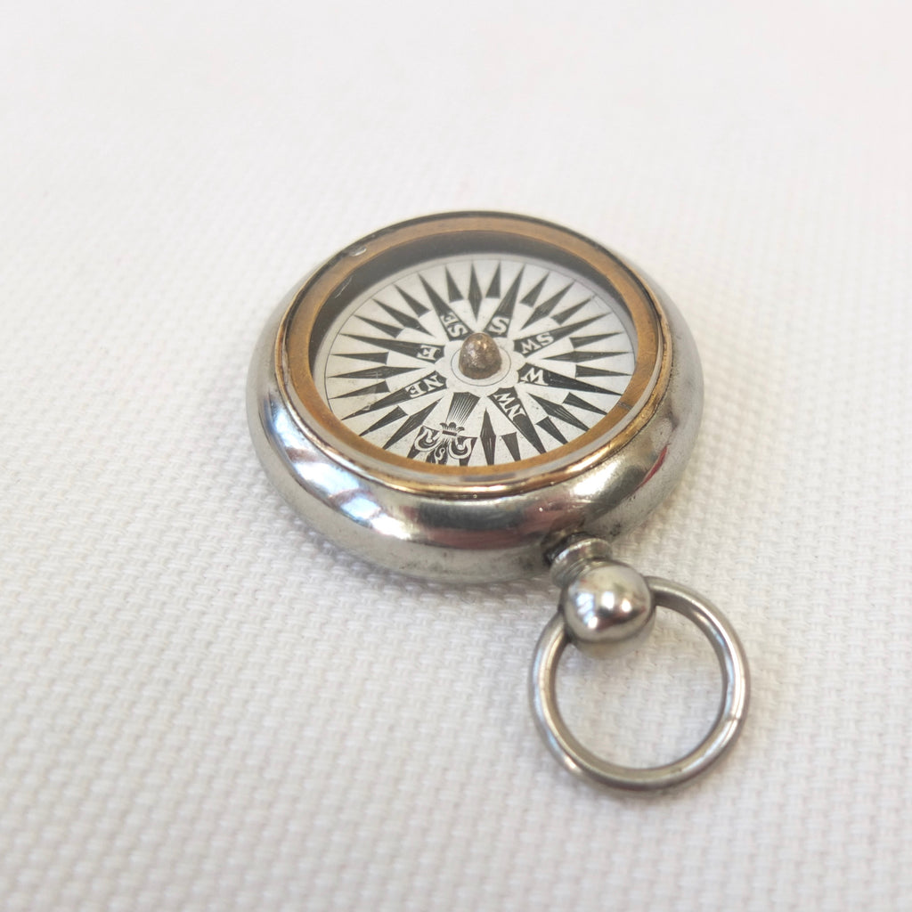 Georgian Nickel-Silver Pocket Compass c.1830 – Compass Library