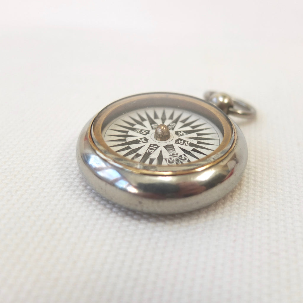 Georgian Nickel-Silver Pocket Compass c.1830 – Compass Library