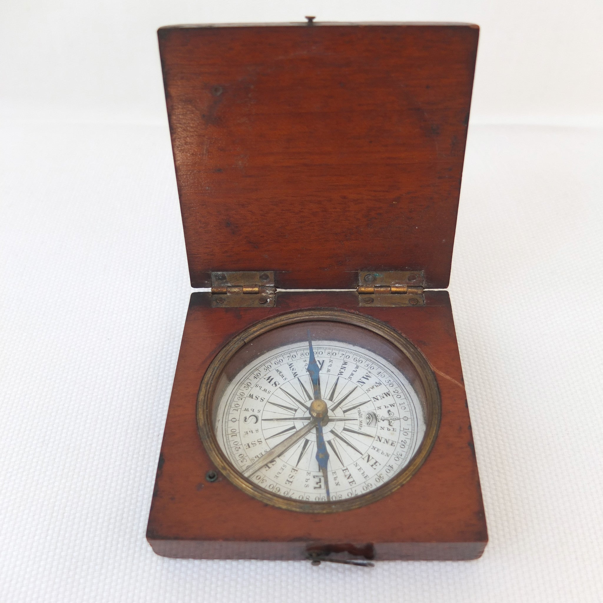James Parkes, Birmingham, Victorian Pocket Compass 1850 – Compass Library