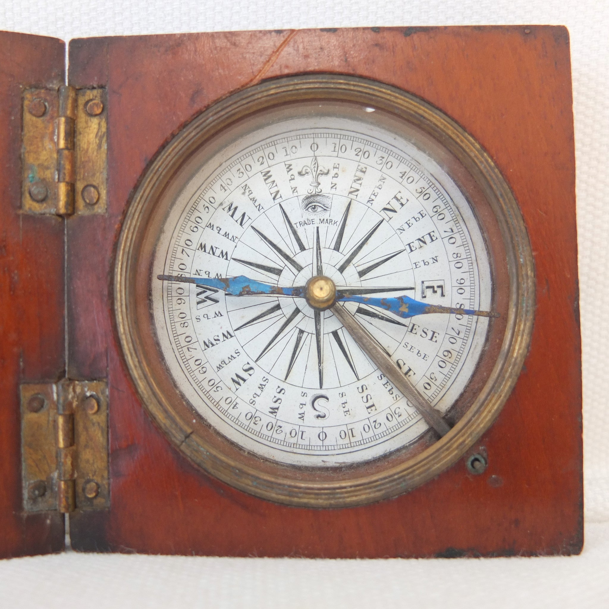 James Parkes, Birmingham, Victorian Pocket Compass 1850 – Compass Library