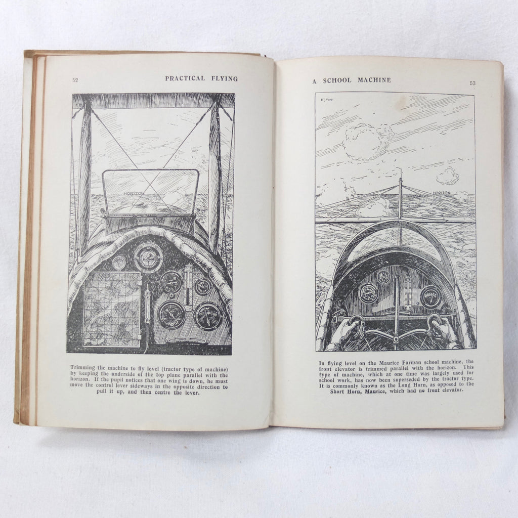 WW1 RAF Practical Flying (1918) | RFC Technical Notes (1916) – Compass ...