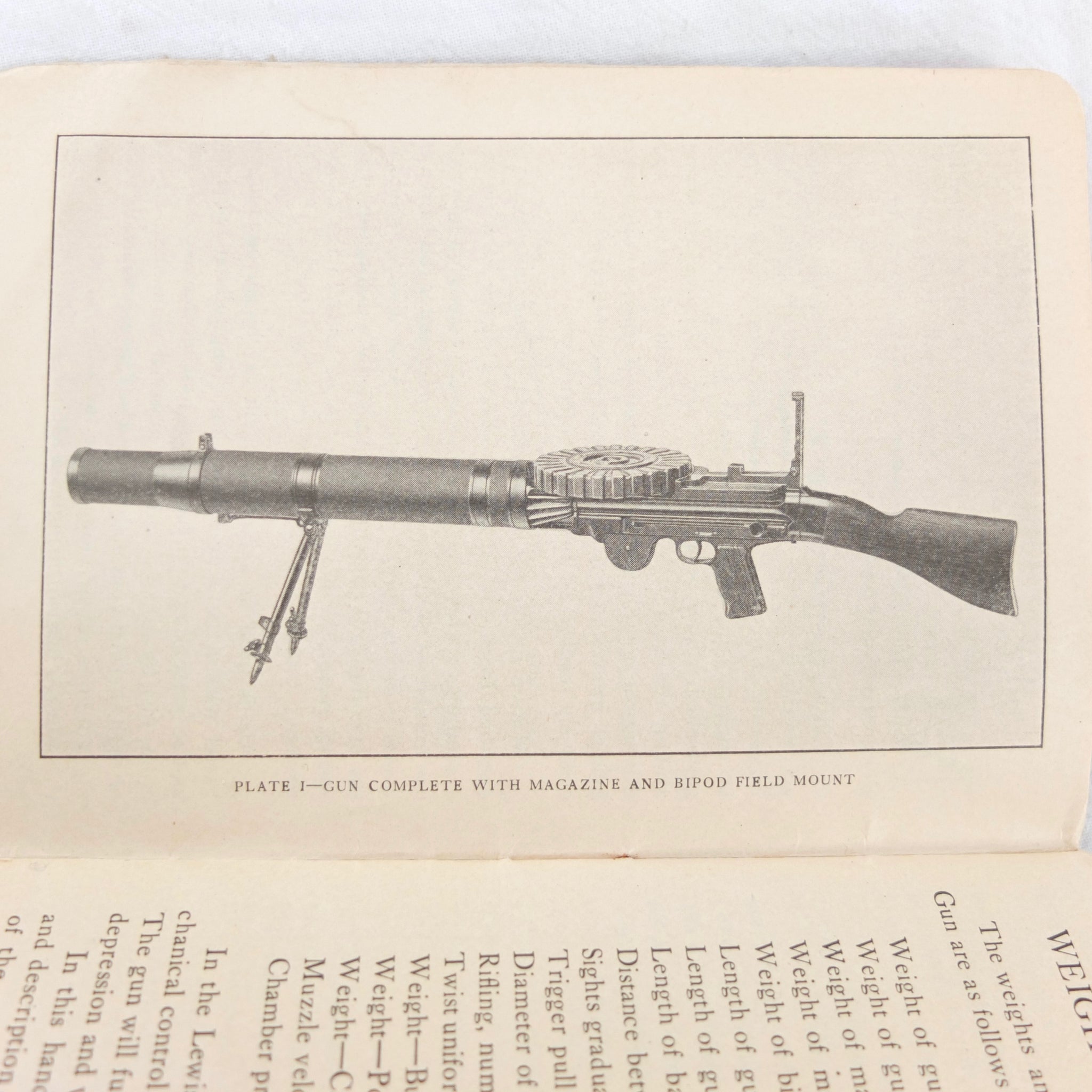 WW1 Lewis Gun Manual | Handbook of the Lewis Gun (1917) – Compass Library