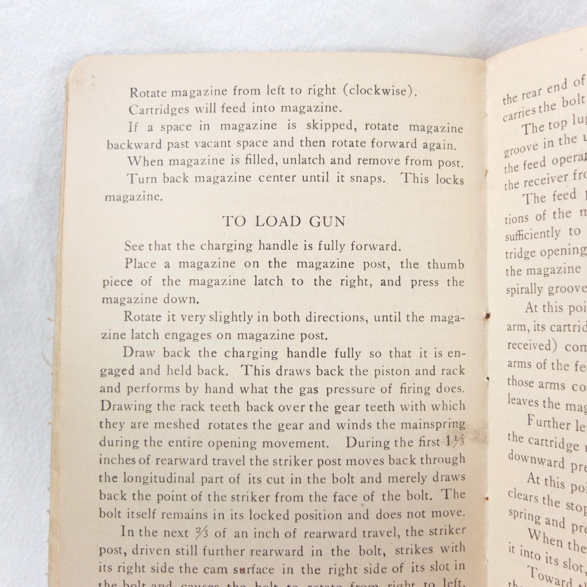 WW1 Lewis Gun Manual | Handbook of the Lewis Gun (1917) – Compass Library