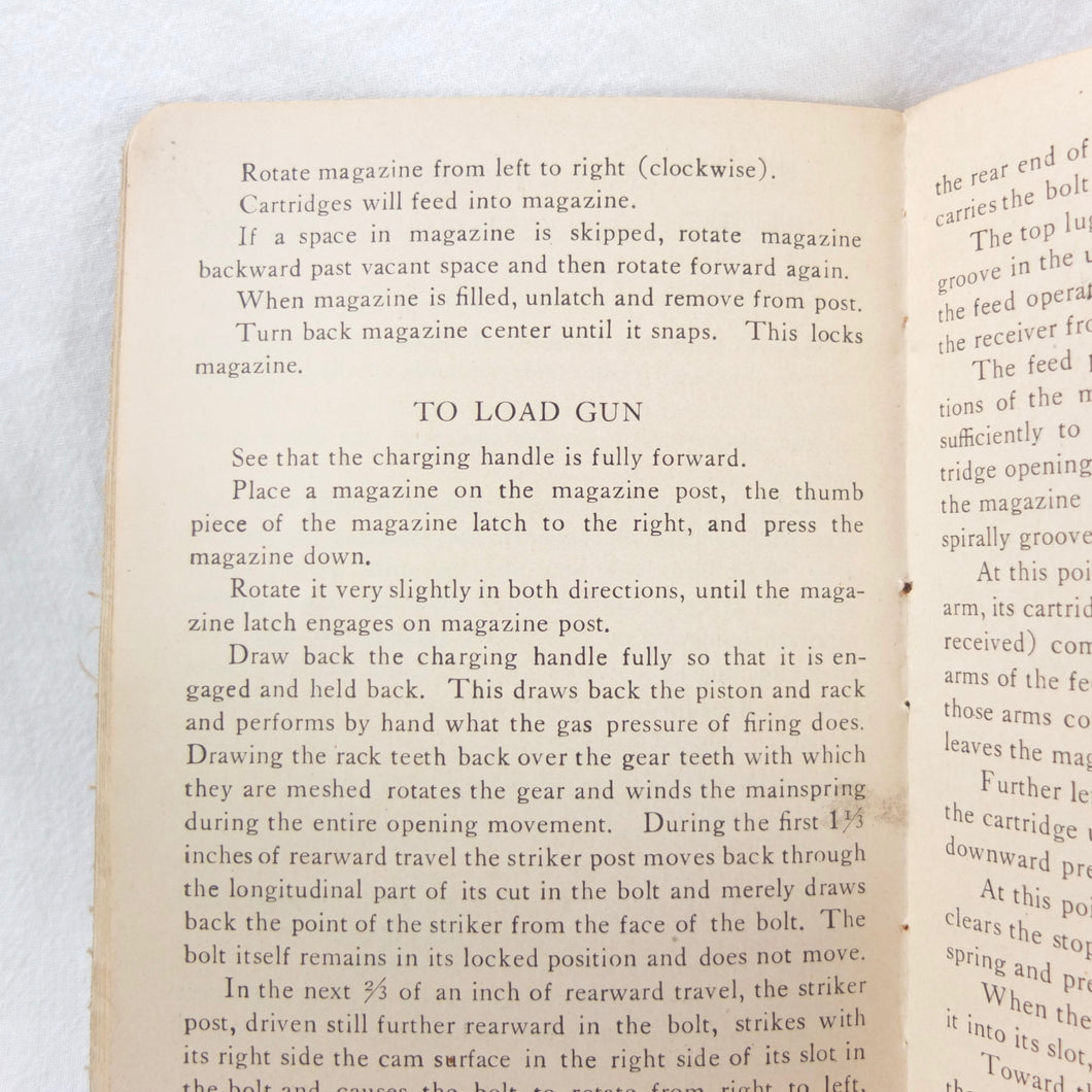 WW1 Lewis Gun Manual | Handbook of the Lewis Gun (1917) – Compass Library