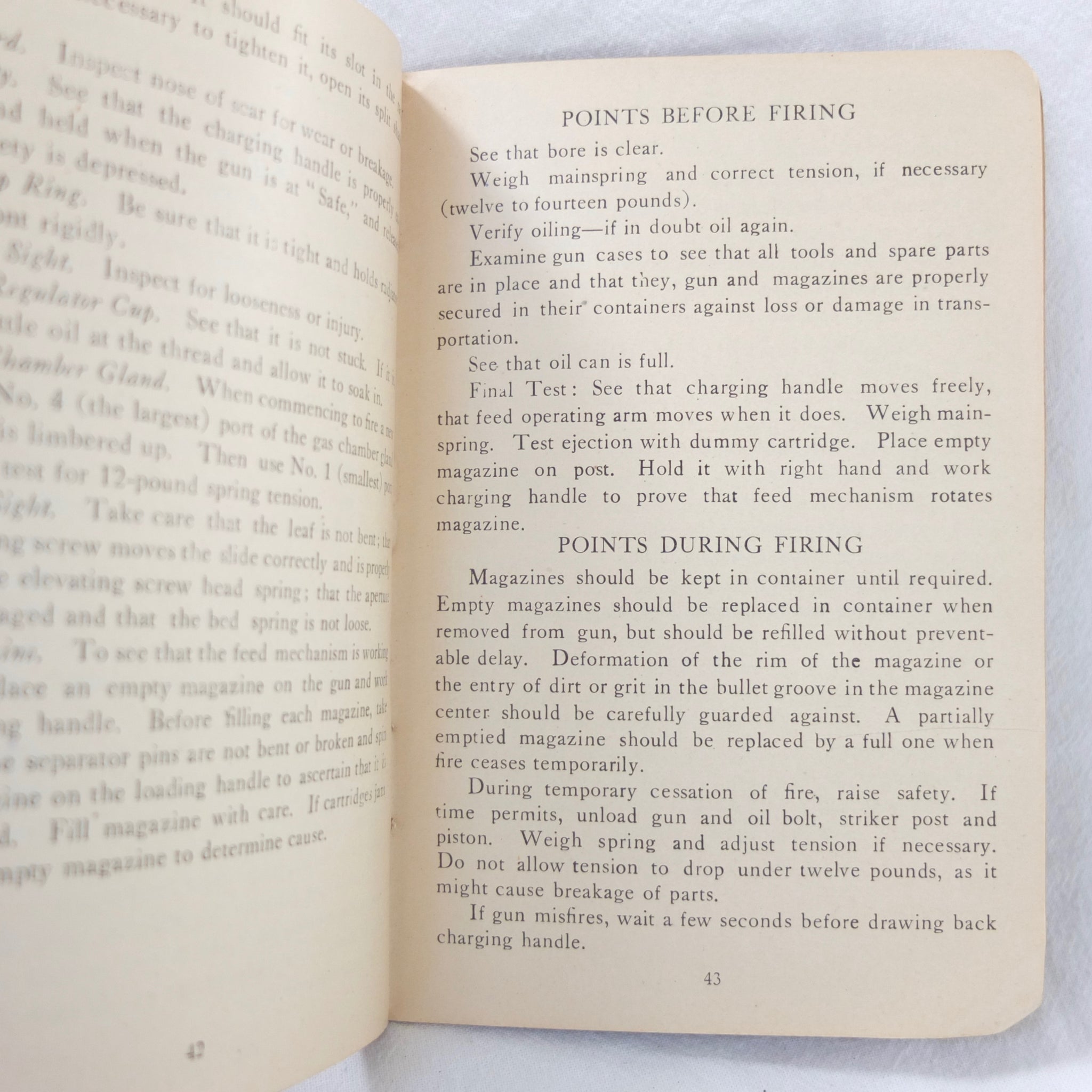 WW1 Lewis Gun Manual | Handbook of the Lewis Gun (1917) – Compass Library