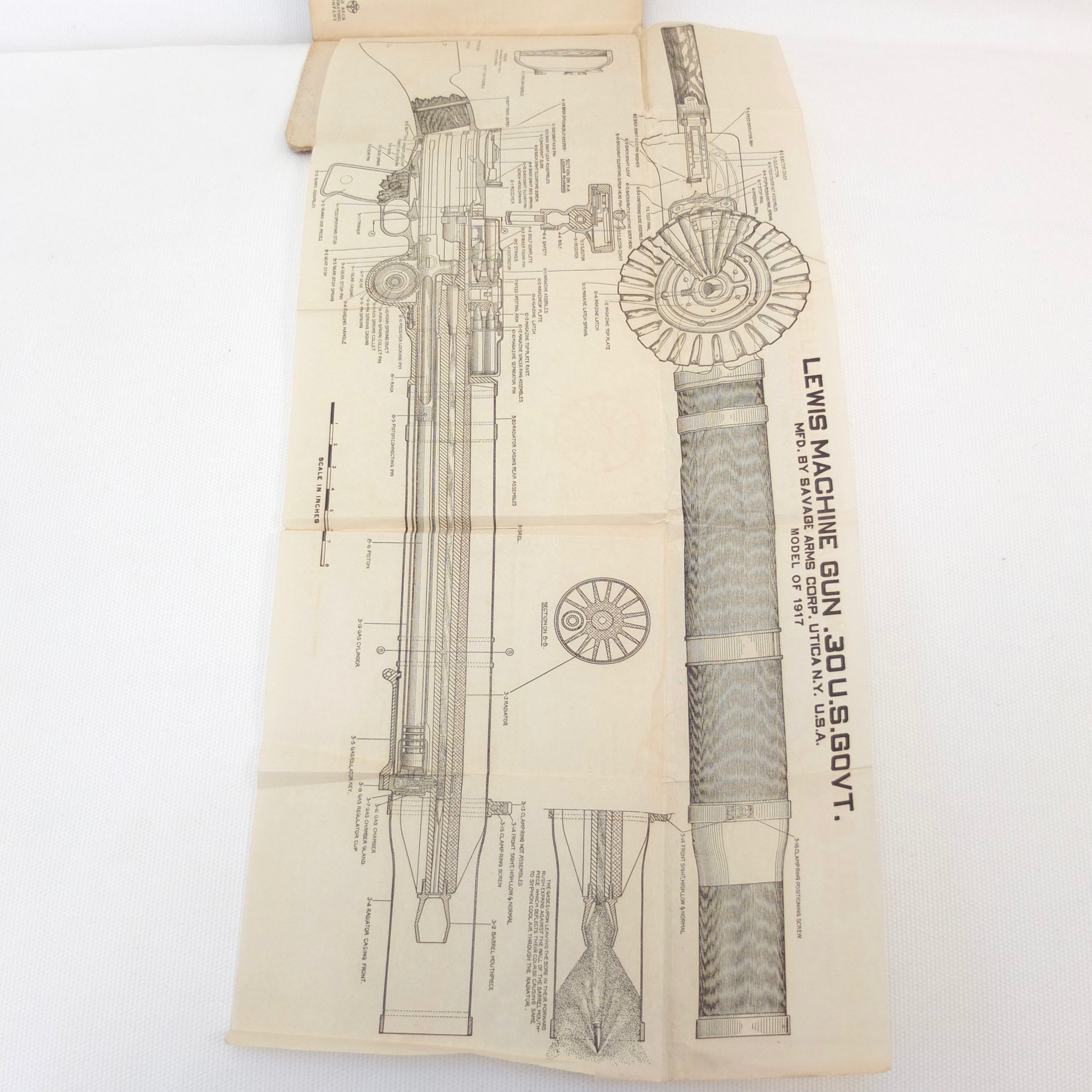WW1 Lewis Gun Manual | Handbook of the Lewis Gun (1917) – Compass Library
