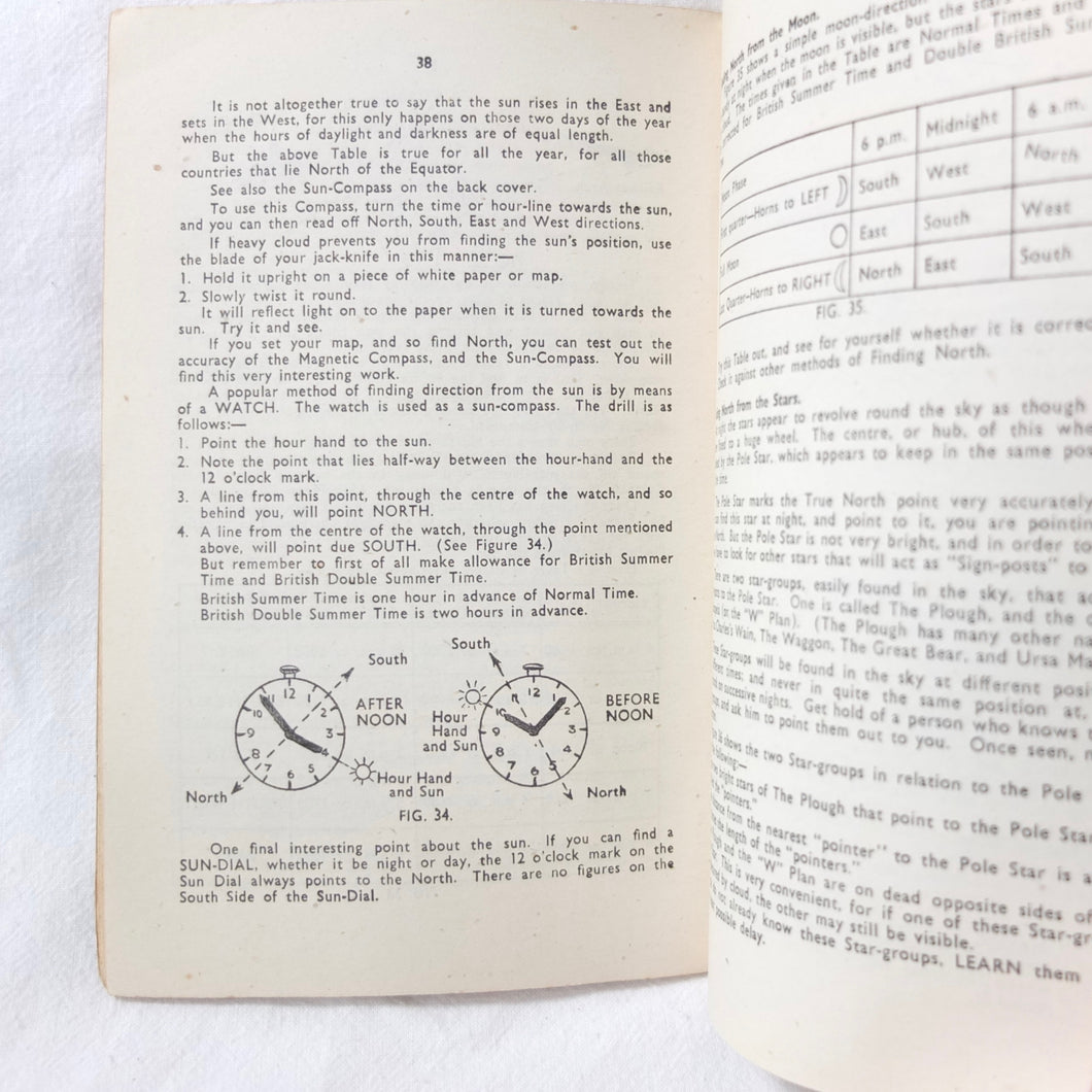 WW2 Compass Manual | Map and Compass Reading | British Army 1943 ...