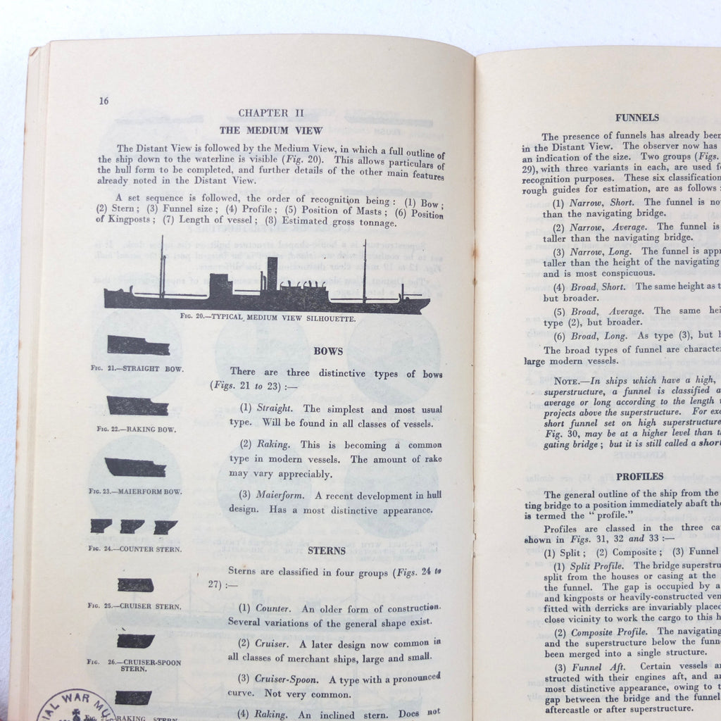 WW2 Naval Staff, Admiralty | Merchant Ship Recognition (1943) – Compass ...
