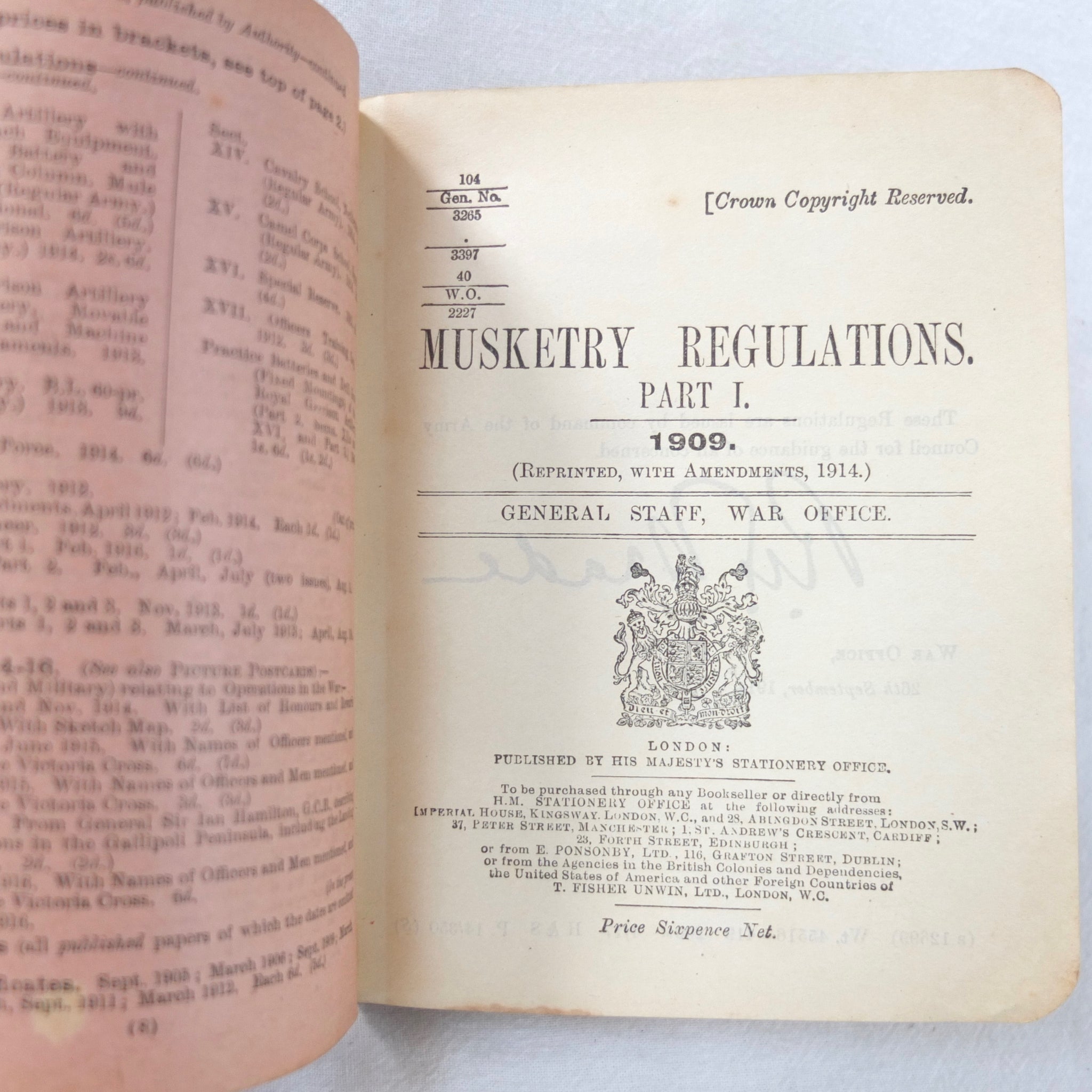WW1 Lee-Enfield Rifle Manual | Musketry Regulations (1917) – Compass ...