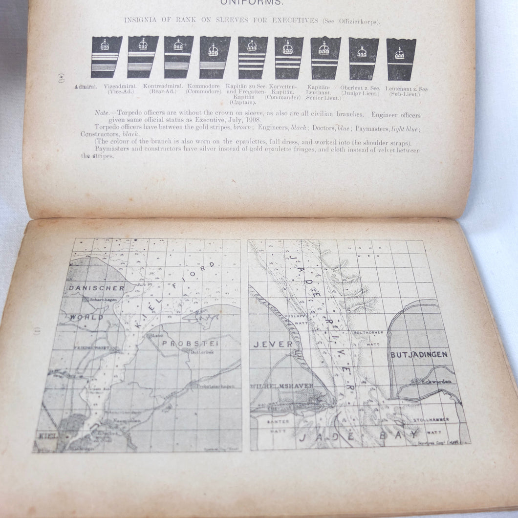 WW1 Naval Recognition Manual 1914 | German Ships | Fred T. Jane ...