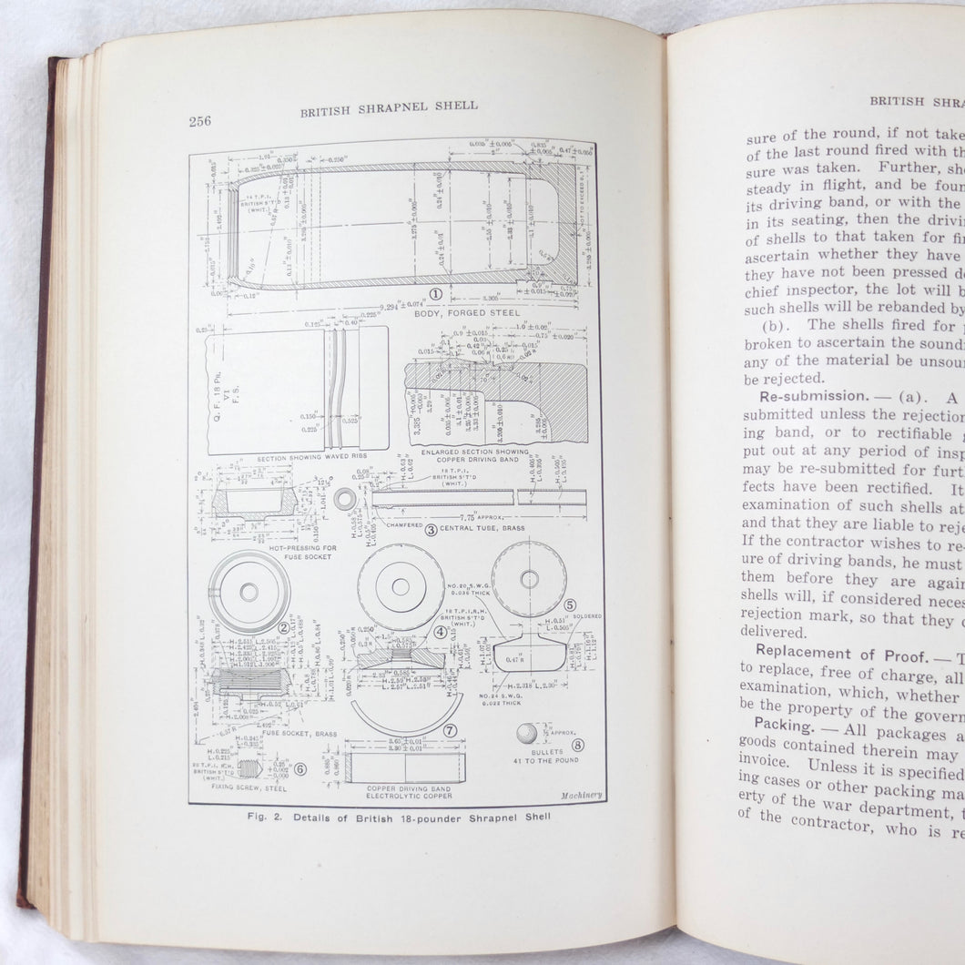 WW1 Shrapnel Shell Manufacture (1915) | Douglas Hamilton – Compass Library