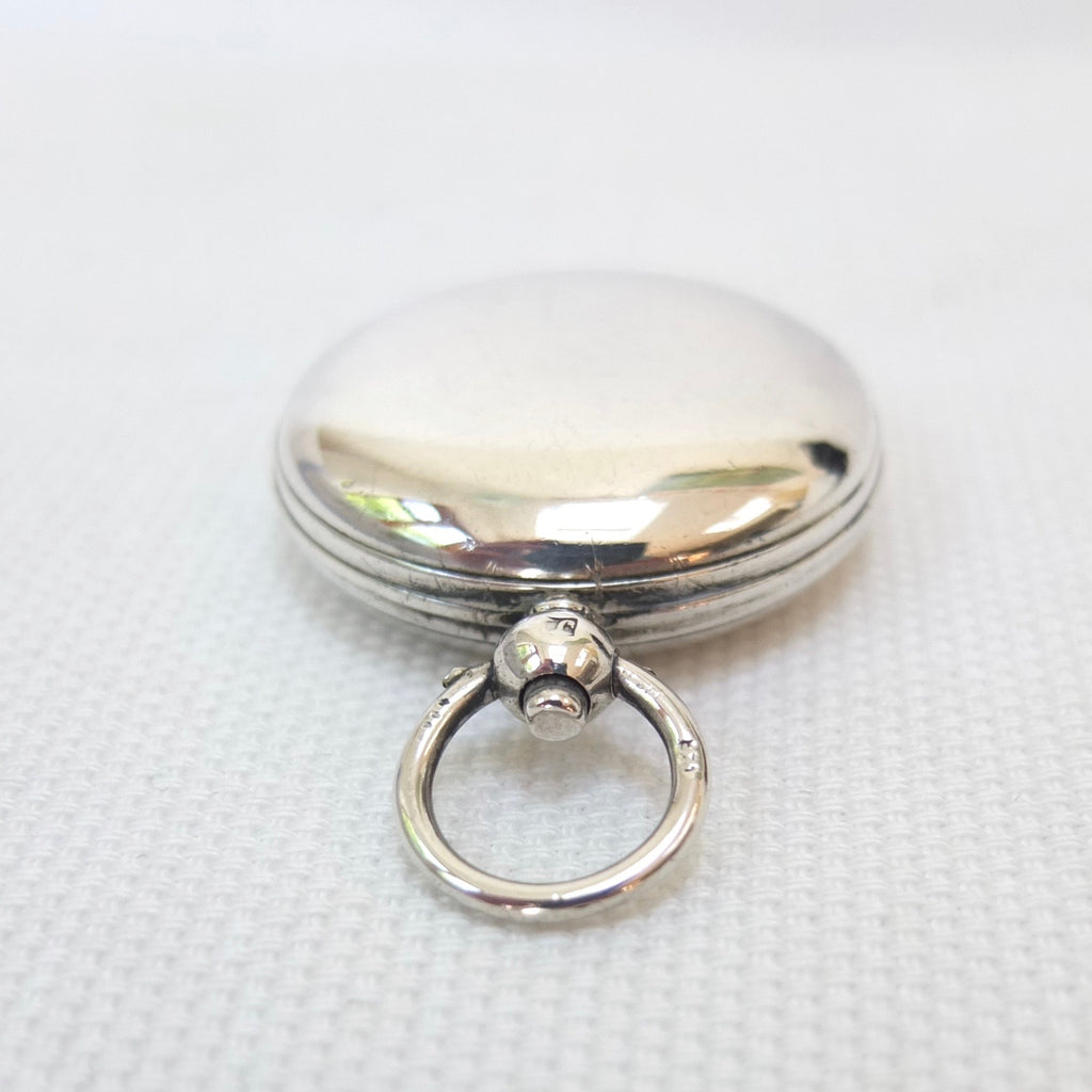 Richard Oliver Silver Pocket Compass (1856) – Compass Library