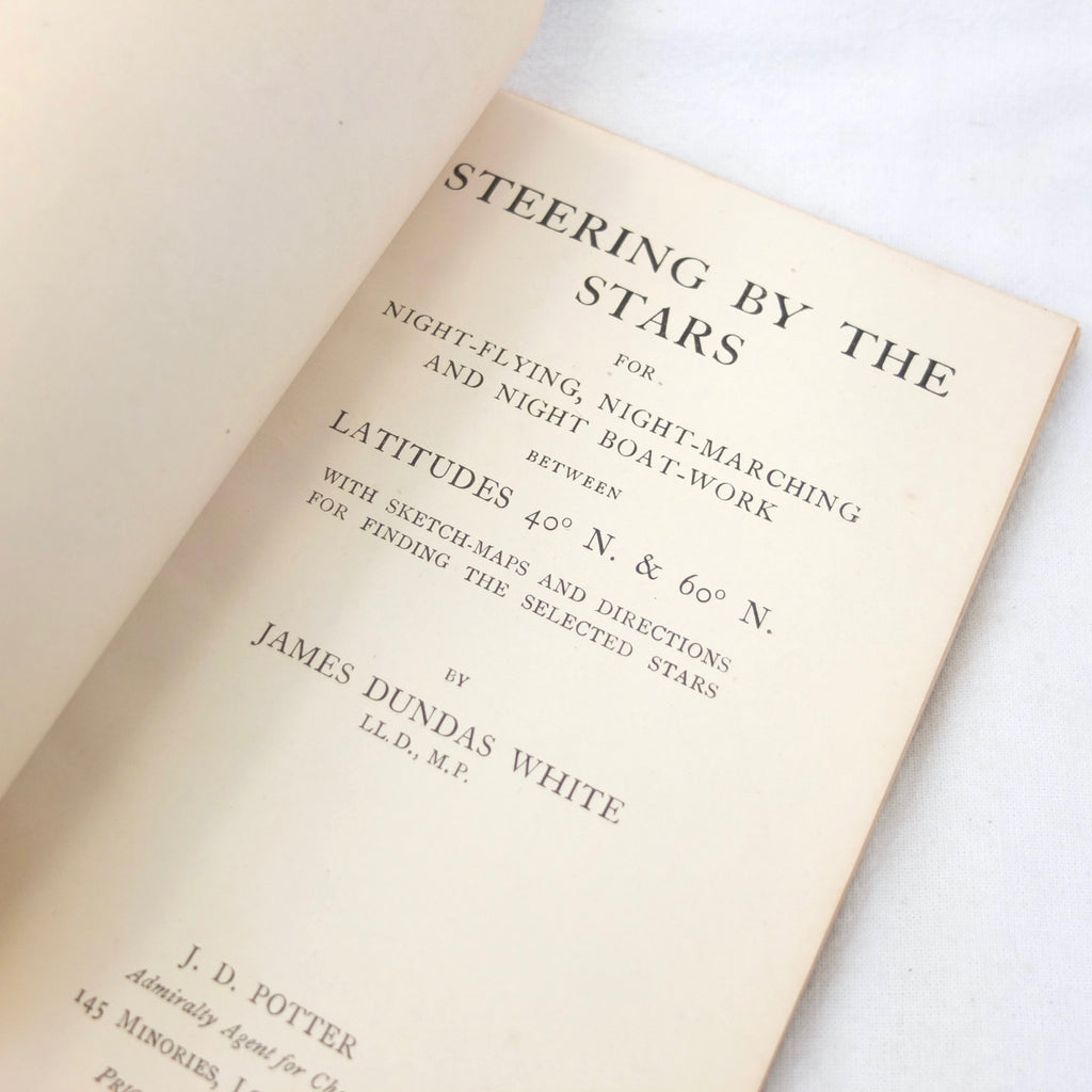 Steering By The Stars (1916) James Dundas White | Compass Library